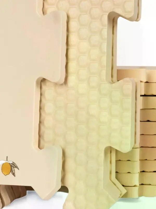 KONGES SLØJD Lemon-print Foam Mat
