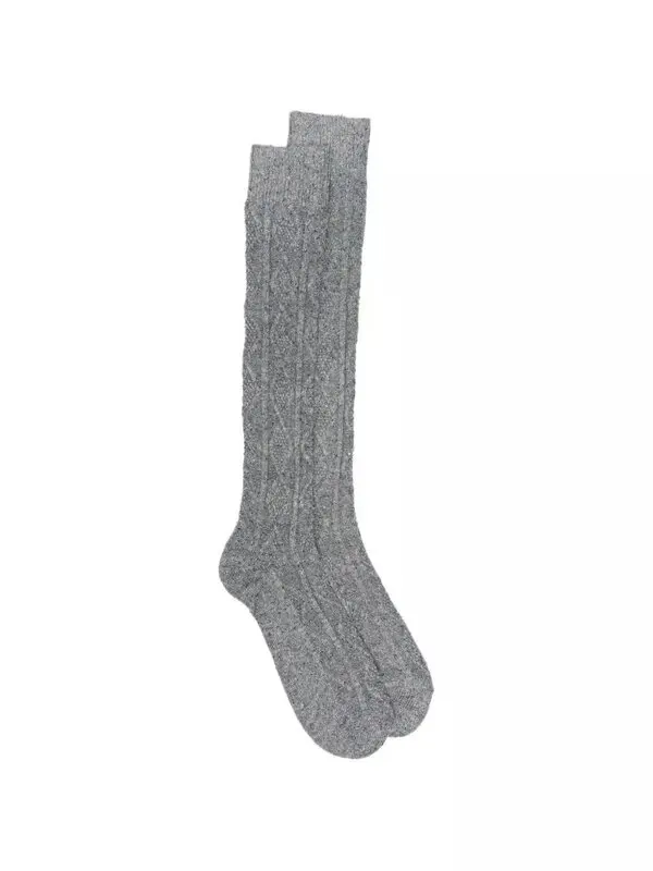 IN THE BOX Cable-knit Socks