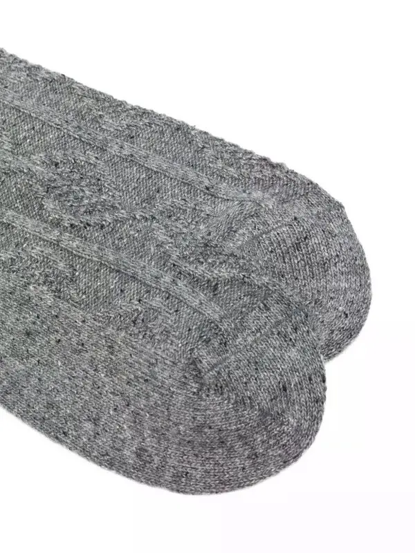 IN THE BOX Cable-knit Socks
