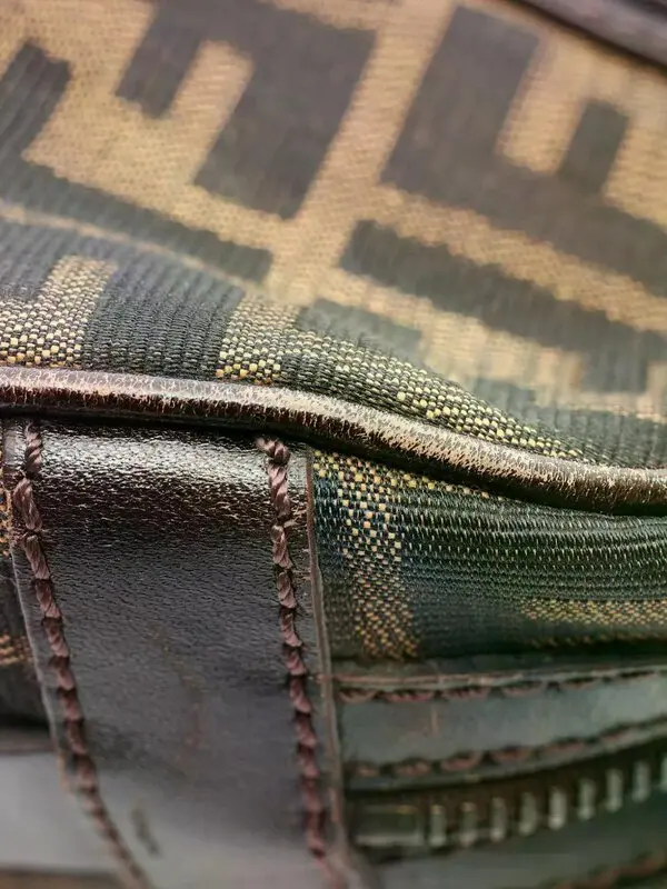 Fendi 2000s Zucchino Shoulder Bag