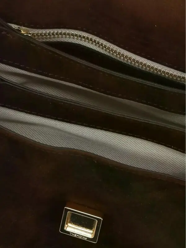 THEMOIRE Foldover-top Clasp-fastening Shoulder Bag