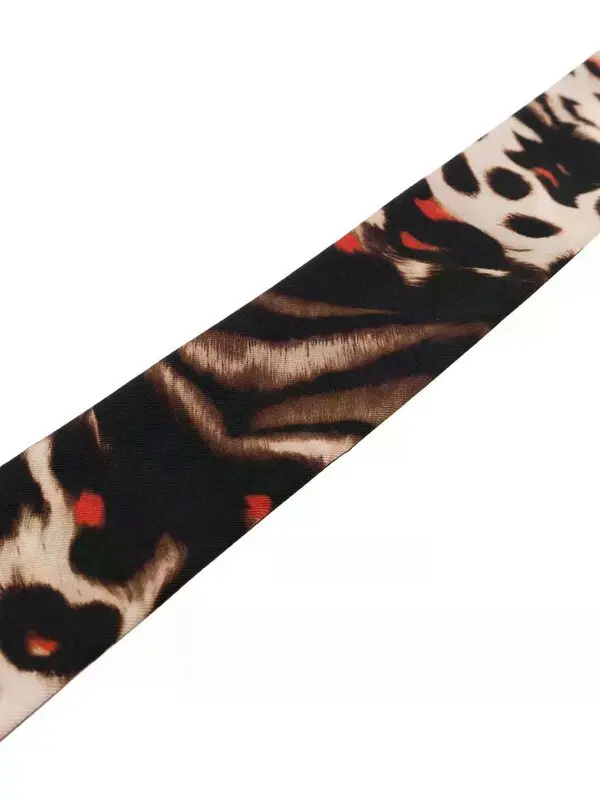 Givenchy Animal-pattern Silk Scarf