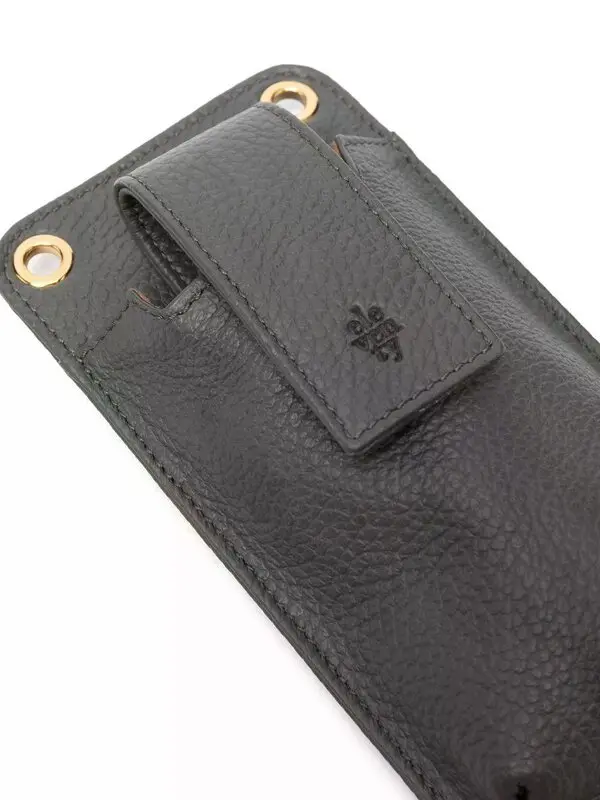 Eleventy Leather Mobile-phone Bag