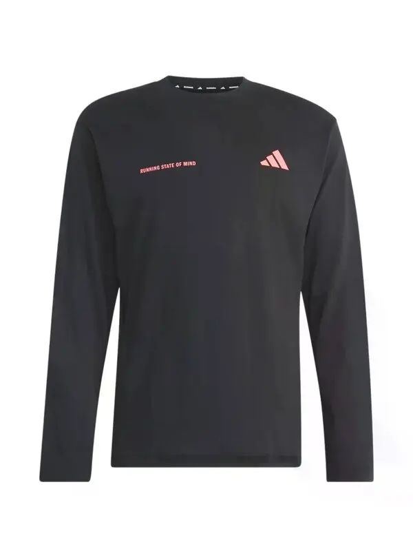Adidas Adi365 Running Community Culture Long Sleeve Shirt - Black