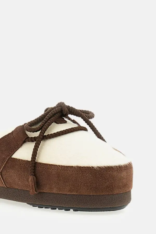 Moon Boot Evx Mules In Shearling