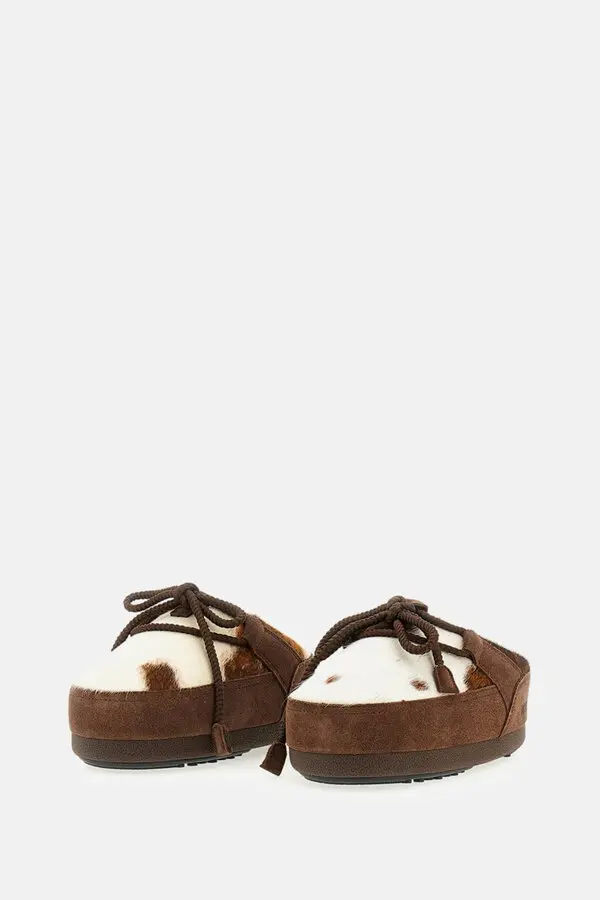 Moon Boot Evx Mules In Shearling