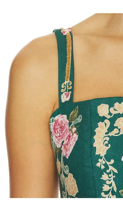 Agua Bendita Lima Mini Nostalgia Dress