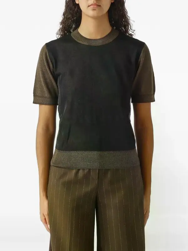 NENETTE Melissa Colour-block Short-sleeved T-shirt