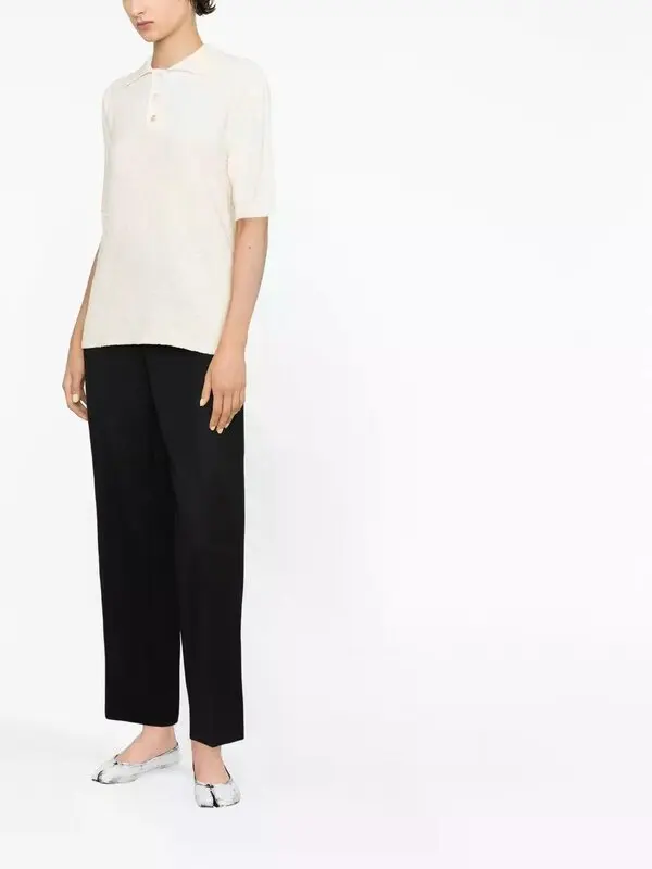 MAISON MARGIELA Nostalgic Bouclé-knit Polo Shirt