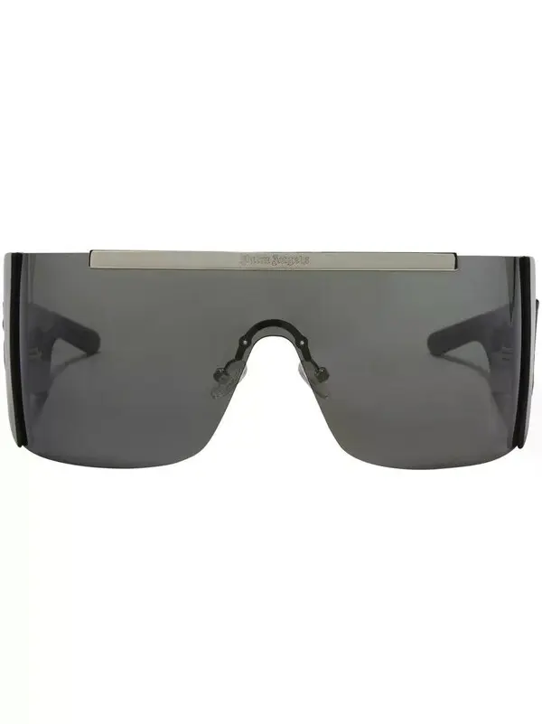Palm Angels Los Angeles Mask Sunglasses - Black