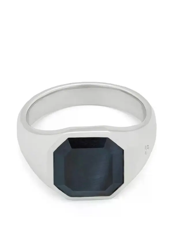 Tom Wood Dan Blue Hawk's Eye Ring