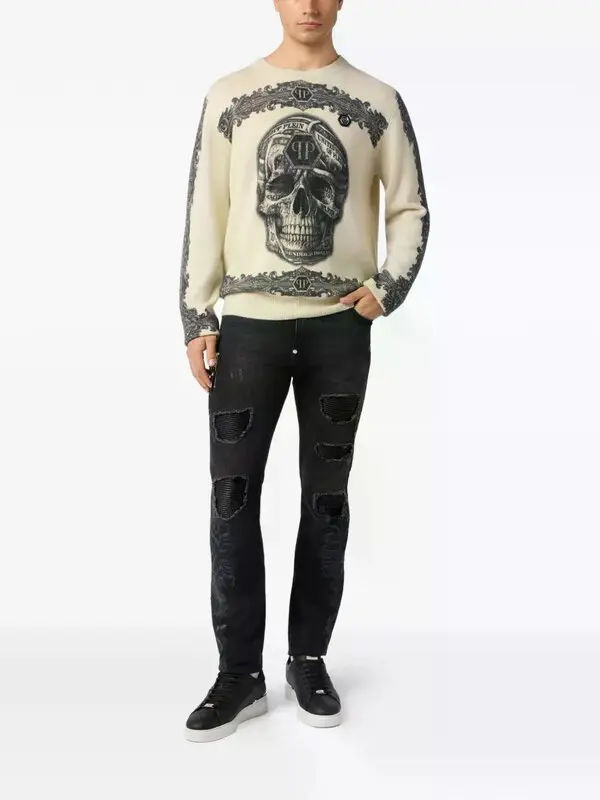 Philipp Plein Baroque Slim-fit Jeans