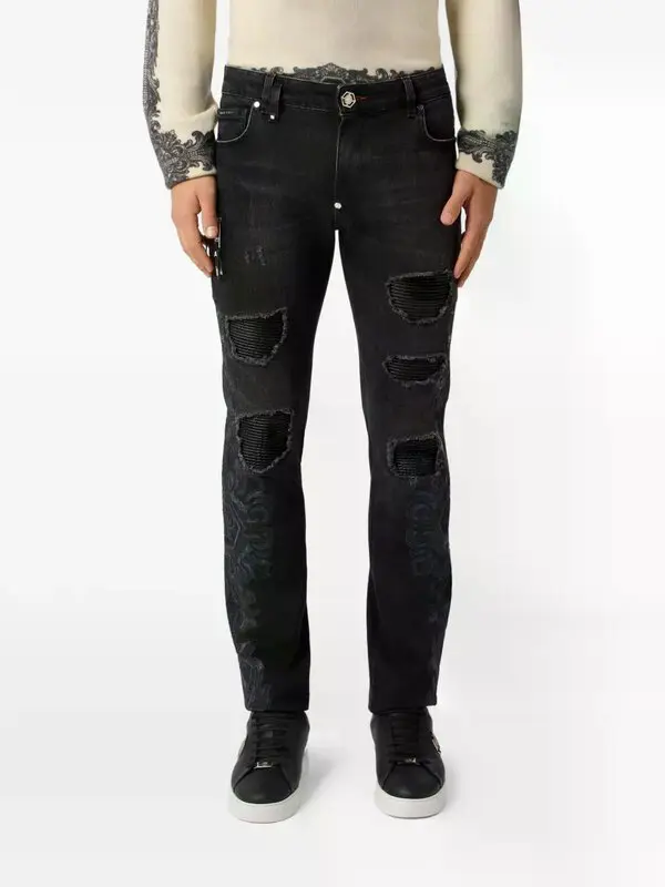 Philipp Plein Baroque Slim-fit Jeans