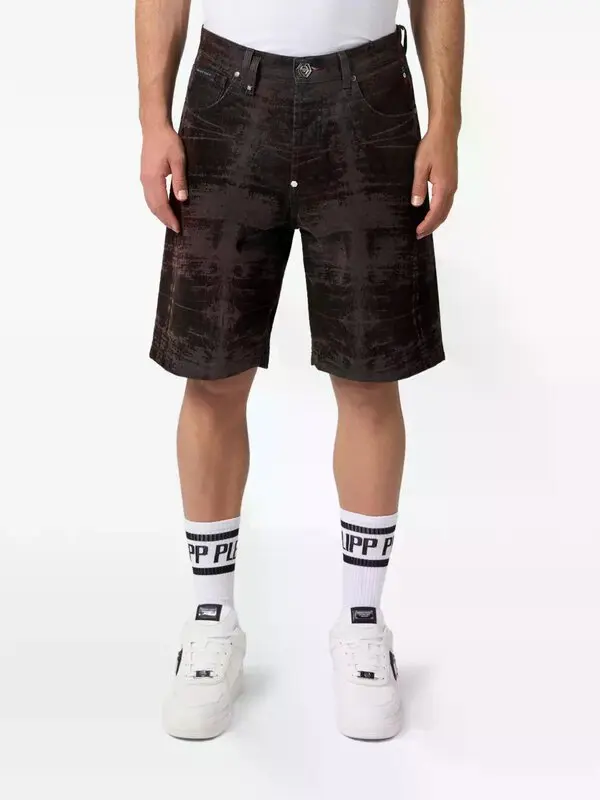 Philipp Plein Formentera Tie-dye Shorts