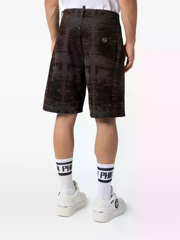 Philipp Plein Formentera Tie-dye Shorts