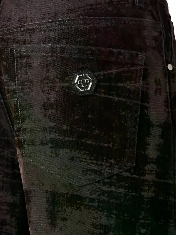 Philipp Plein Formentera Tie-dye Shorts
