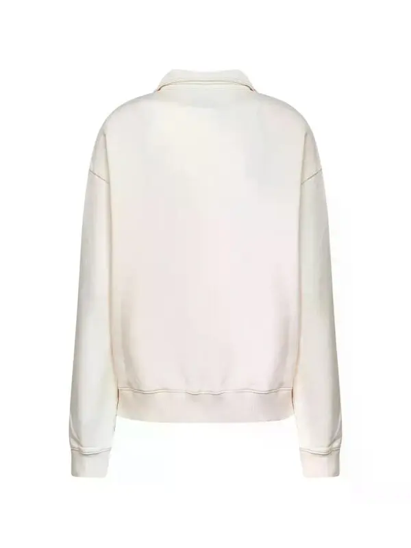 MC2 SAINT BARTH Logo-flock Polo Top