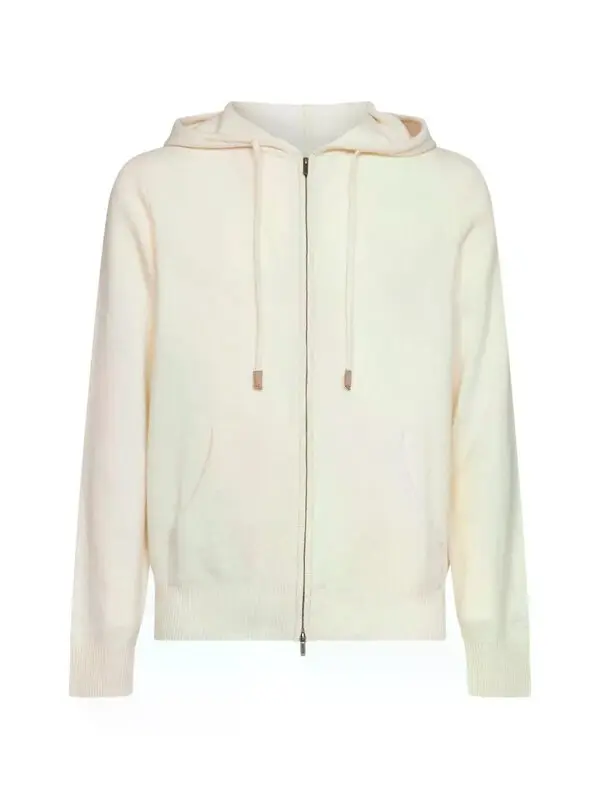 MC2 SAINT BARTH Lambswool Zip-up Hoodie