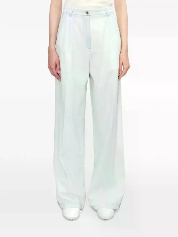 A.p.c. Pleated Wide-leg Trousers