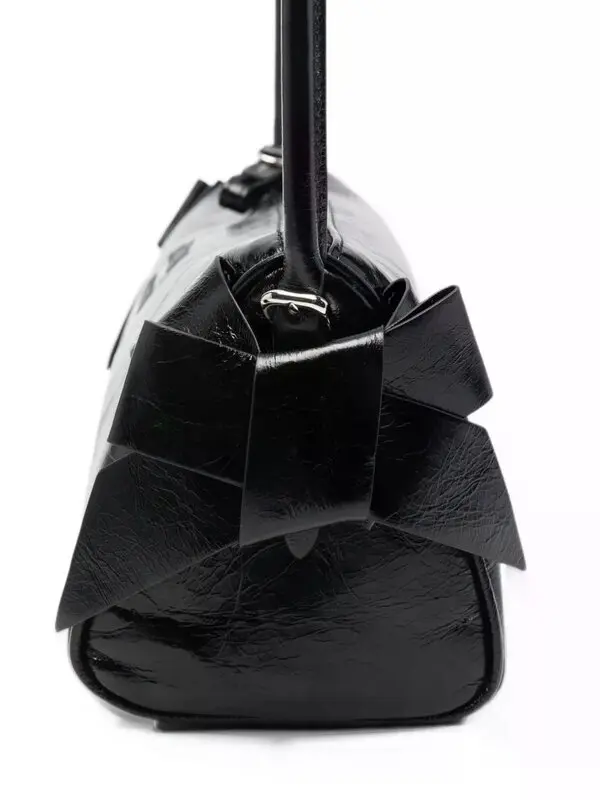 Miu Miu Logo-embossed Leather Tote Bag