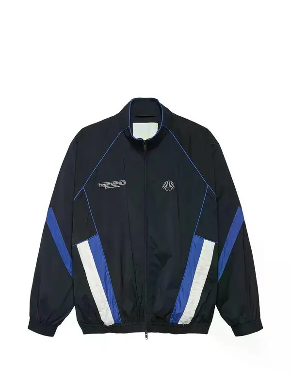 NEW AMSTERDAM SURF ASSOCIATION Logo-detail Track Jacket - Blue