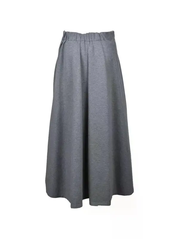 Brunello Cucinelli Elasticated-waist Jersey Midi Skirt