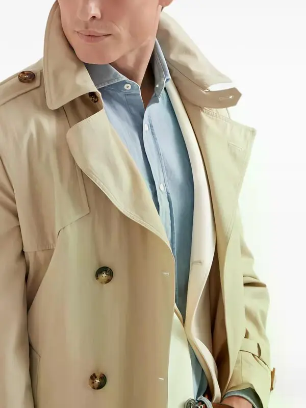 Brunello Cucinelli Double-breasted Trench Coat