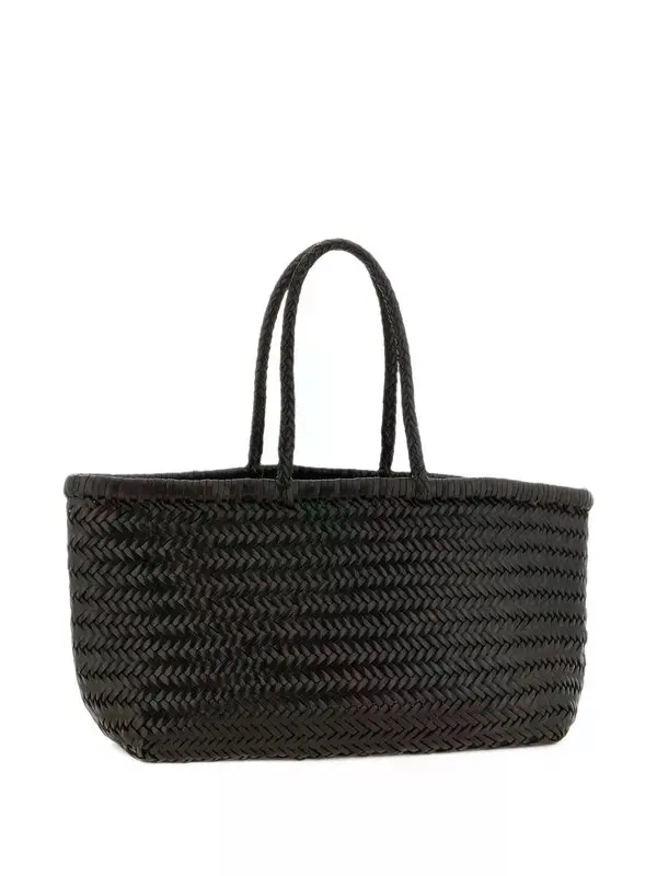 Dragon Diffusion Woven Leather Tote Bag