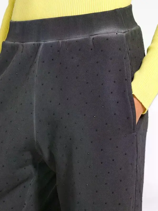 DEHA Rhinestone-embellished Track Pants