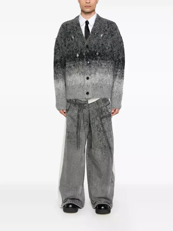 FENG CHEN WANG Gradient-effect Cardigan
