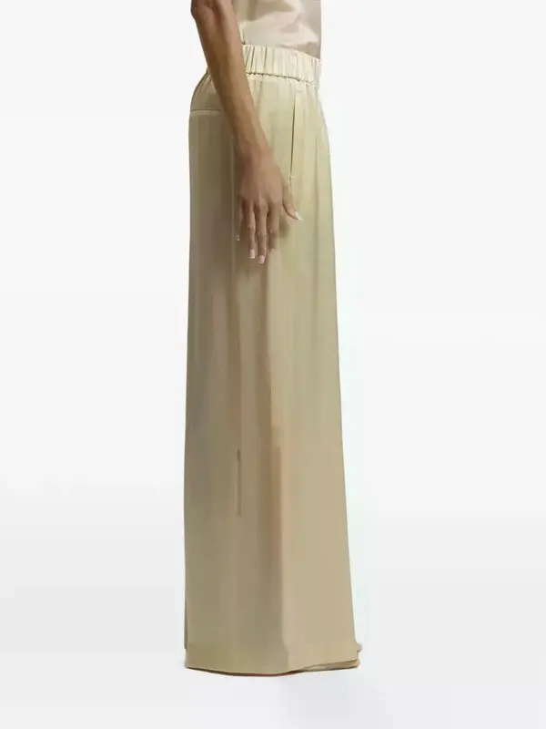 Peserico Elasticated Wide-leg Trousers