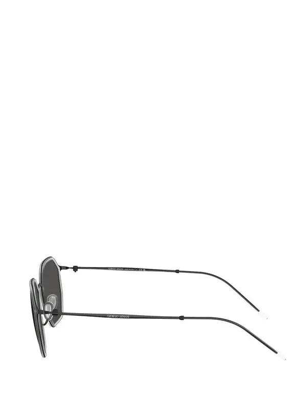 Giorgio Armani Geometric-frame Tinted Sunglasses