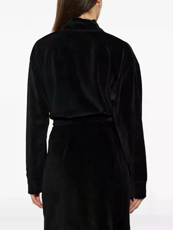 Moschino Active Rhinestone-logo Dressing Gown
