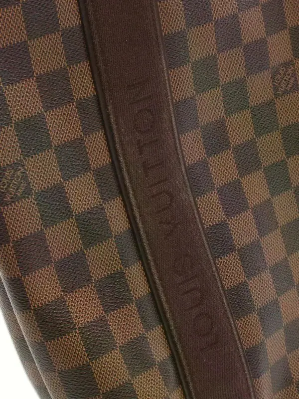 LOUIS VUITTON 2011 Hippopotamus Damier Ebene Tote Bag