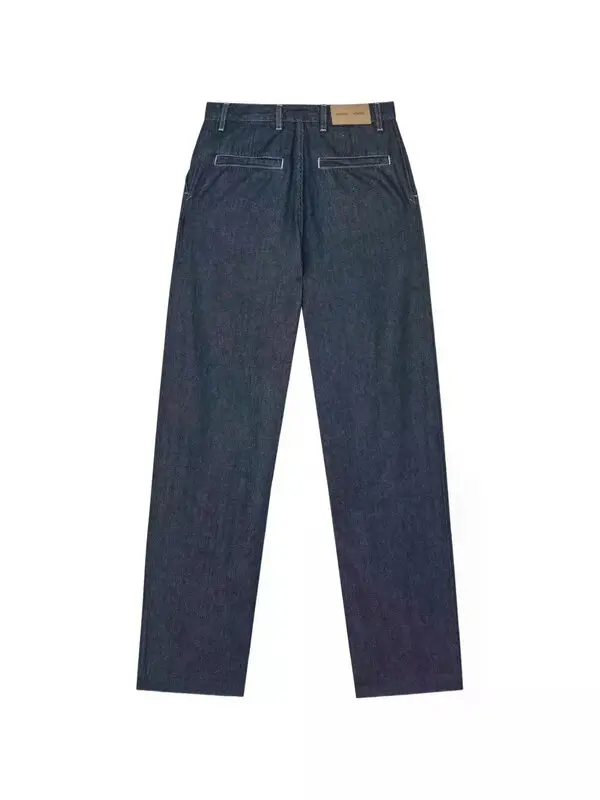 Samsøe Samsøe Pleated Saharper Jeans - Blue