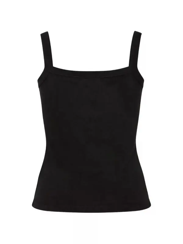 GLOWNY G Classic Ribbed-knit Tank Top