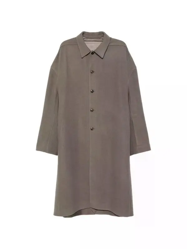 Rick Owens Button-fastening Single Breated Coat
