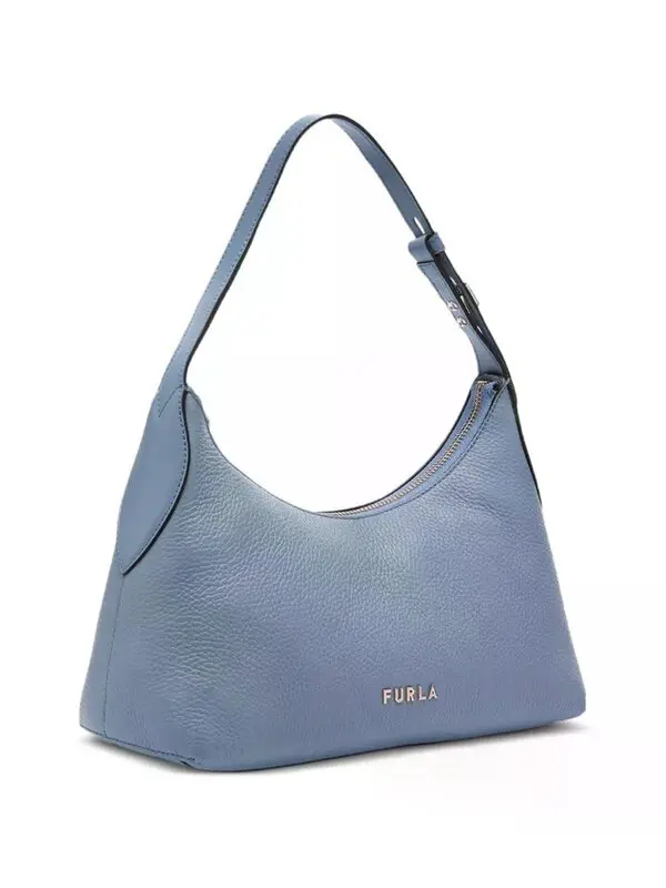 Furla Danae Grained-leather Shoulder Bag