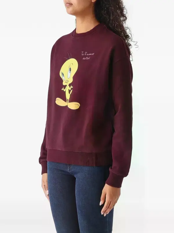 MC2 SAINT BARTH Tweety-print Cotton Sweater