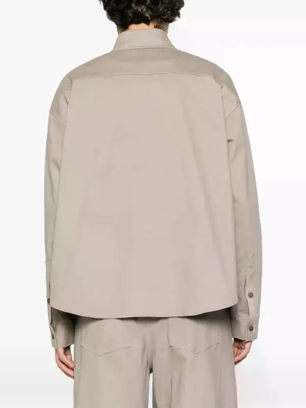 HEVO Chest-pocket Button-up Shirt