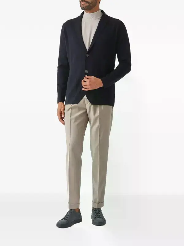FILIPPO DE LAURENTIIS Mock-neck Long-sleeve Sweater