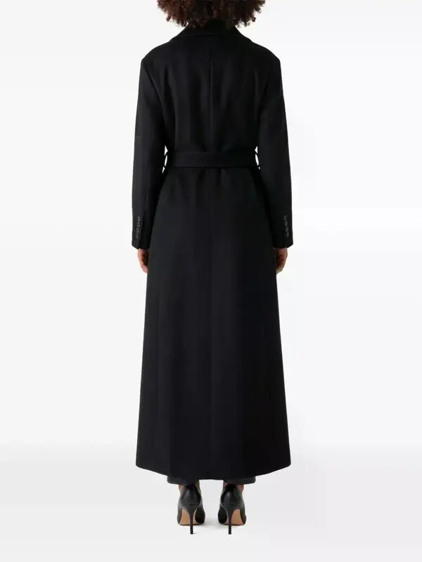 Dolce & Gabbana Double-breasted Coat In Wool