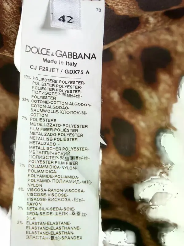 Dolce & Gabbana Jacquard-patchwork Blazer