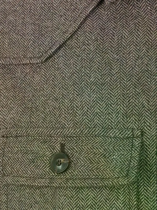 TINTORIA MATTEI 954 Herringbone-pattern Jacket