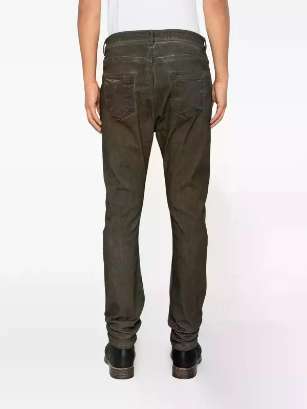 Rick Owens Distressed Slim-fit Jeans