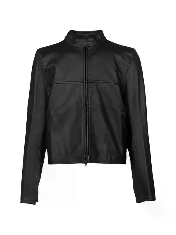 Vetements Boxy Moto Leather Jacket