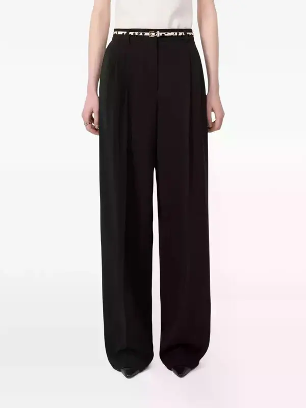 Max Mara Belted Pleated Trousers