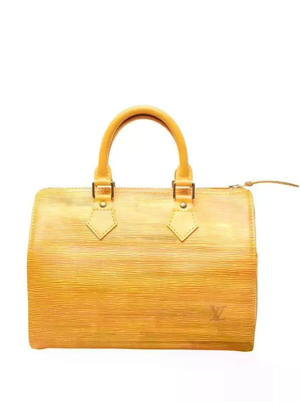 LOUIS VUITTON 1994 Epi Speedy 25 Boston Bag - Yellow