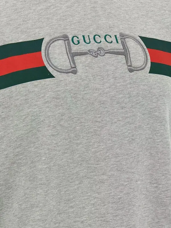 Gucci Horsebit Web-stripe Sweater