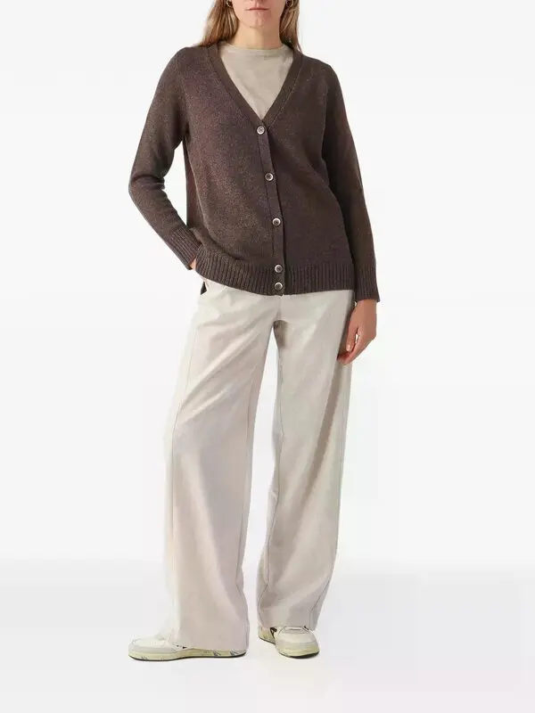 GRAN SASSO V-neck Button-up Cardigan